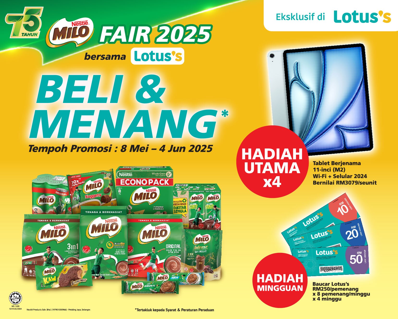 Lotus's Milo Fair 2025